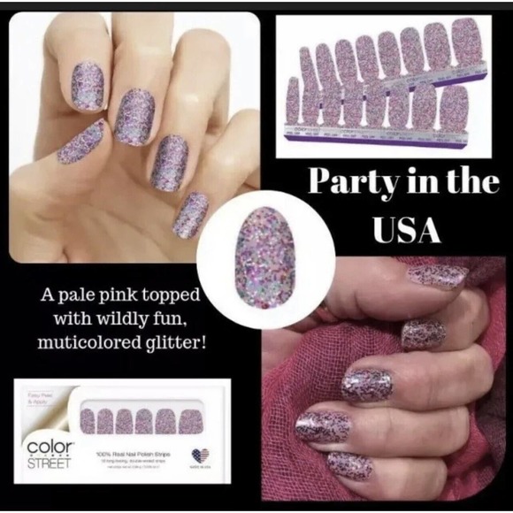 Color Street | Makeup | New Color Street Nail Polish Strips Party In ...